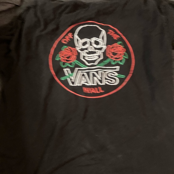 Vans | Shirts | Rare Vans Rose Tshirt | Poshmark
